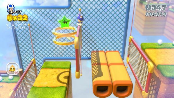 Super Mario 3D World/Chain-Link Charge — StrategyWiki, the video game ...