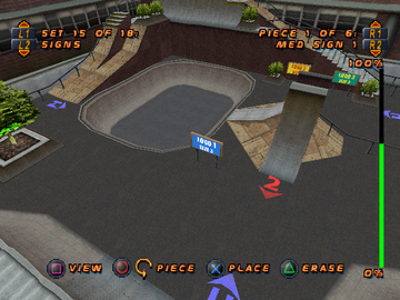 Tony Hawk's Pro Skater 2/Park Editor — StrategyWiki | Strategy guide ...