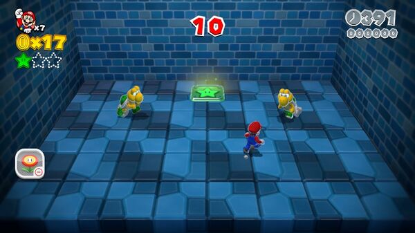 Super Mario 3D World/Koopa Troopa Cave — StrategyWiki | Strategy guide ...