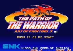 Art of Fighting 3 — StrategyWiki | Strategy guide and game reference wiki