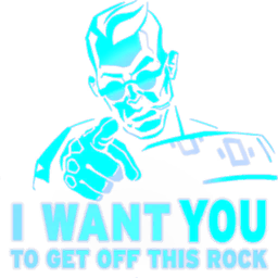 GET OFF THIS ROCK (Banner) - The Cycle: Frontier Wiki