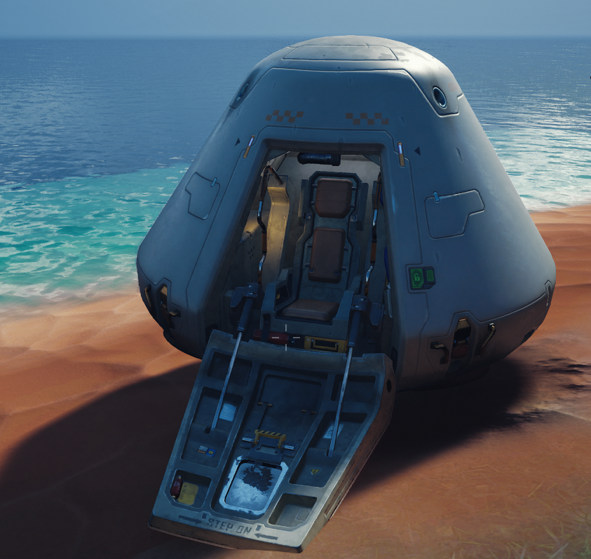 Drop pod - The Cycle: Frontier Wiki