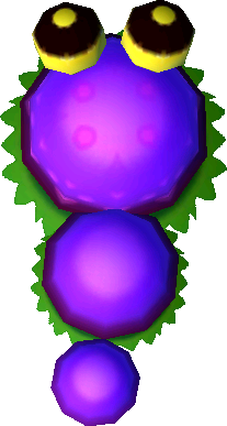 Purple Mini-Moldorm - Zelda Wiki