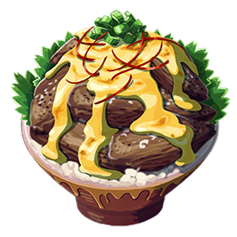Gourmet Cheesy Meat Bowl - Zelda Wiki