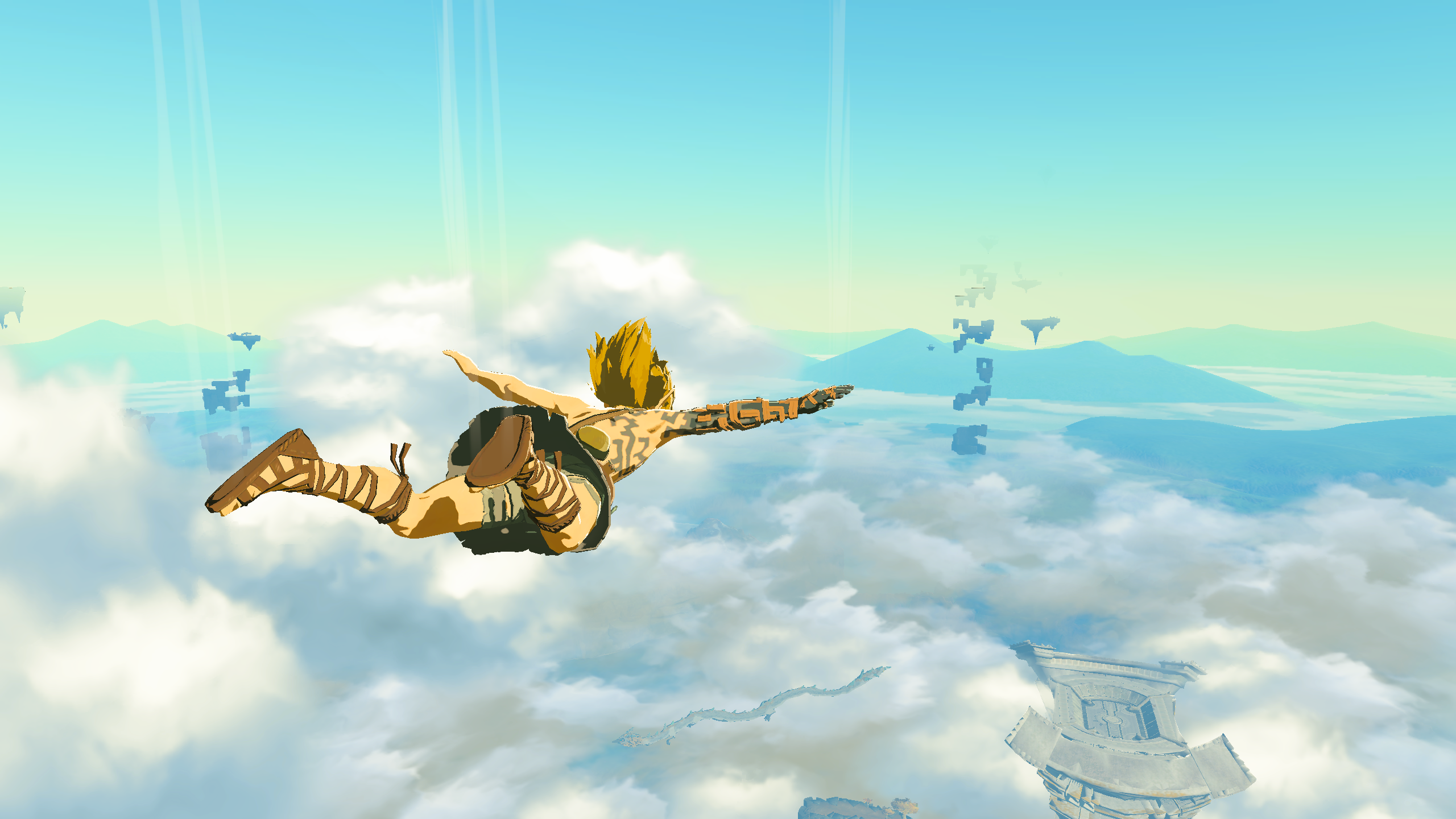 Skydiving - Zelda Wiki
