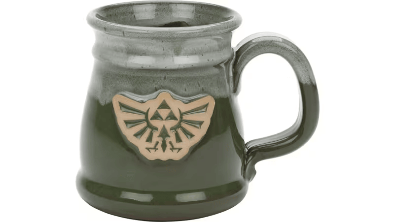 The Legend of Zelda - Hyrule Crest Earthenware Mug - Zelda Wiki