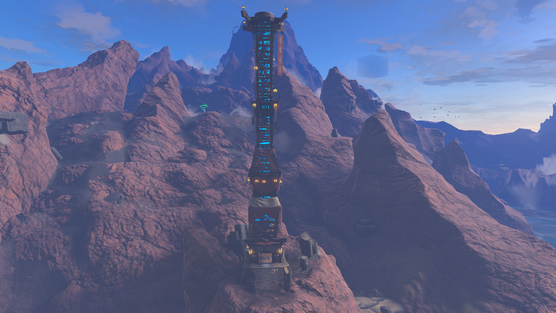 Eldin Canyon Skyview Tower - Zelda Wiki