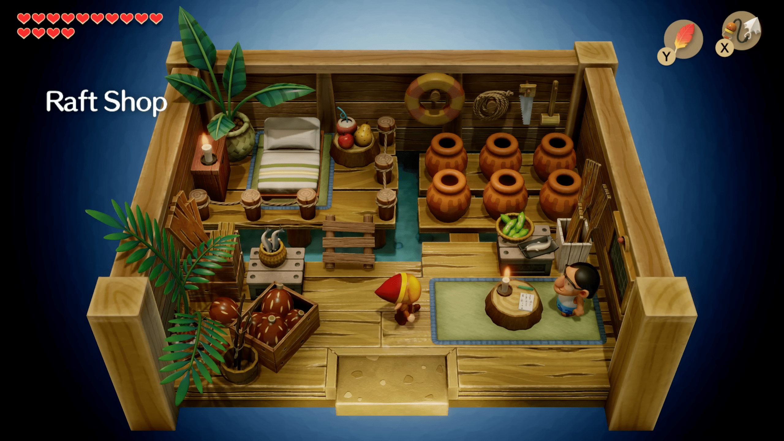 Raft Shop - Zelda Wiki