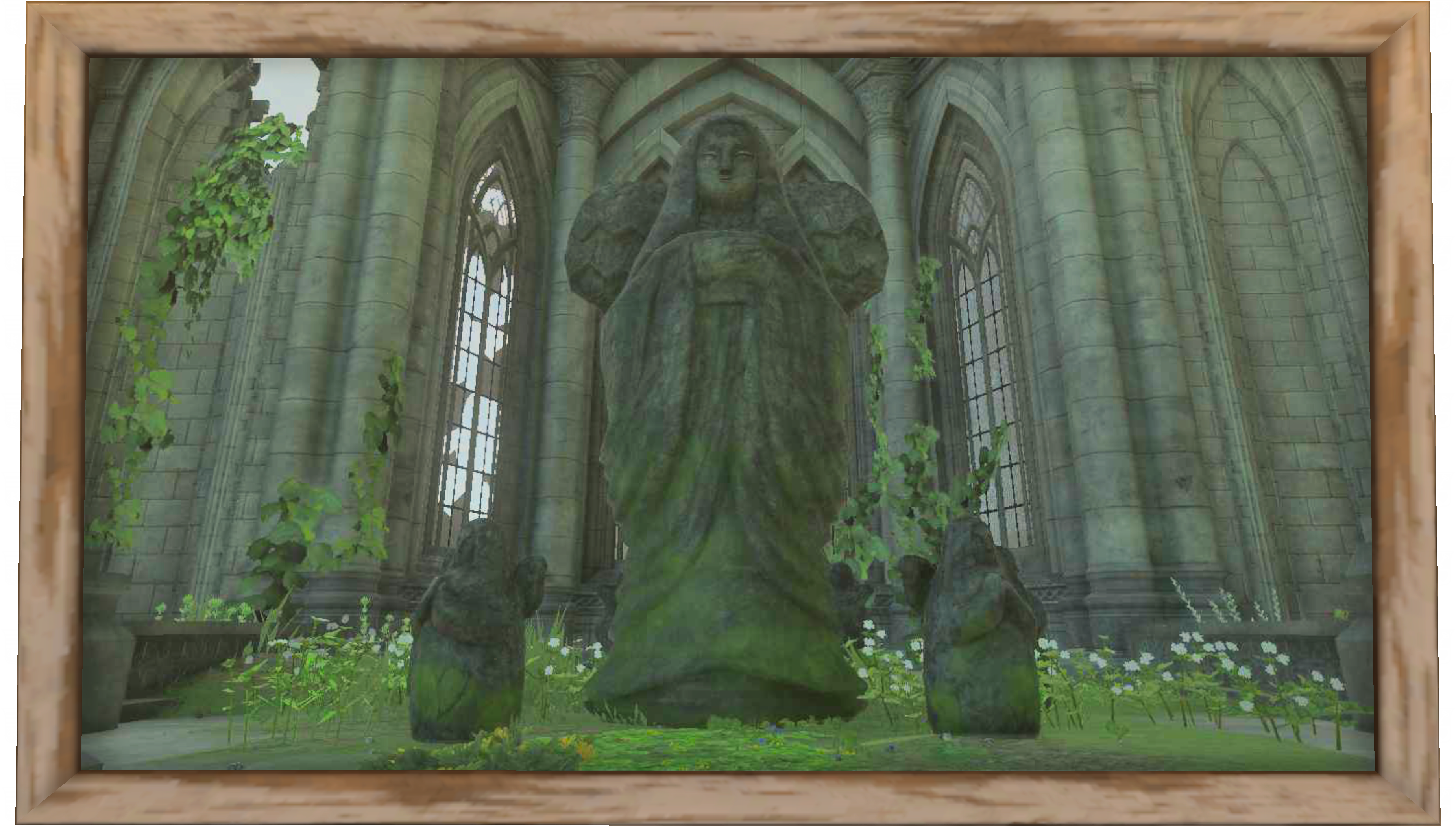 Picture of a Great Goddess Statue - Zelda Wiki