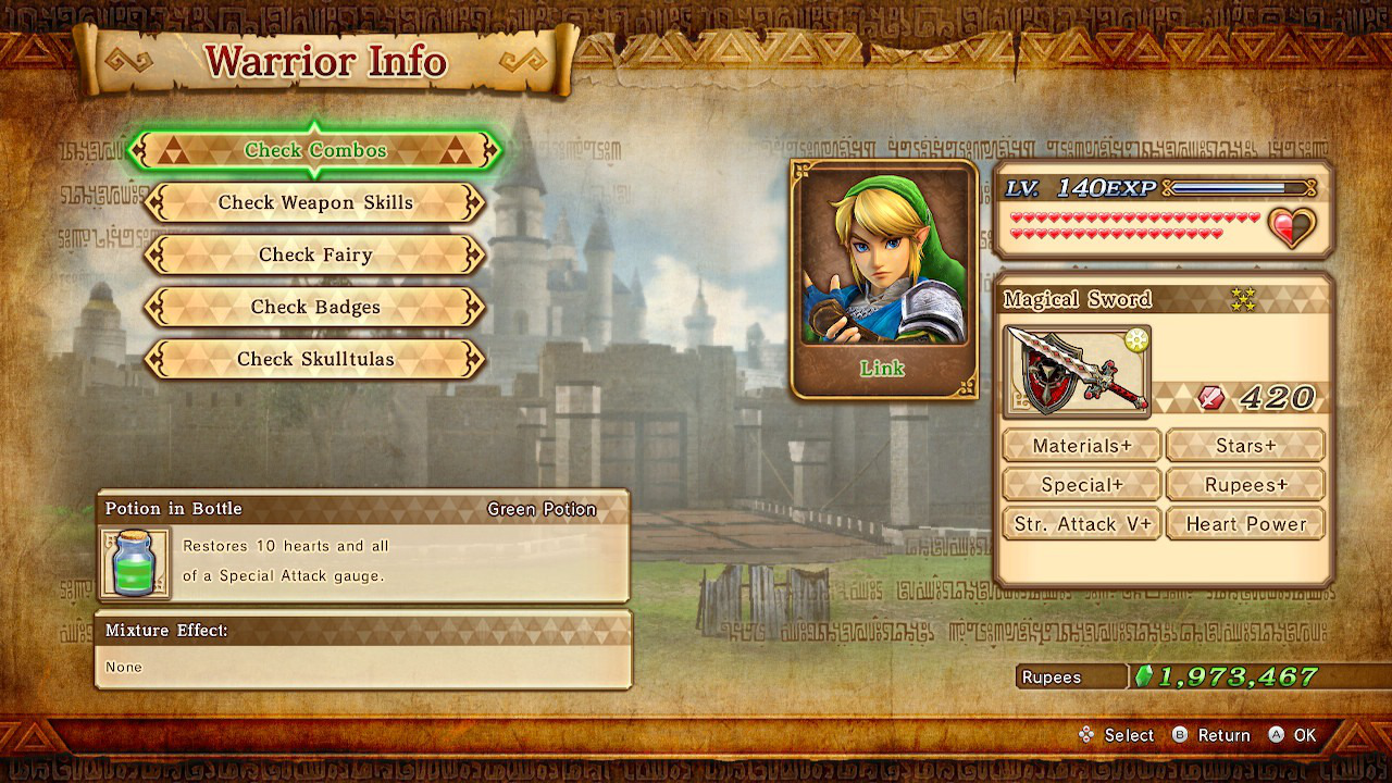 Warrior Info - Zelda Wiki