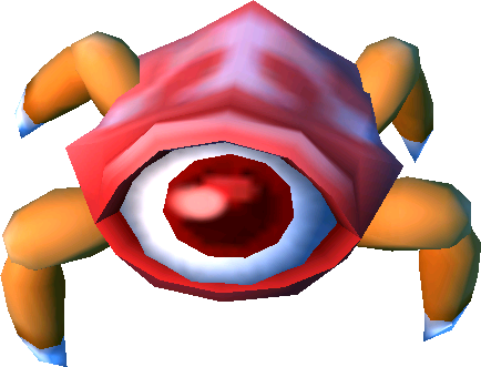 Red Tektite - Zelda Wiki