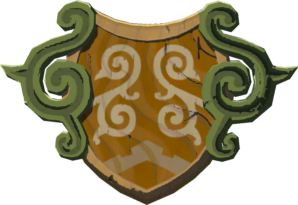 Forest Dweller's Shield - Zelda Wiki