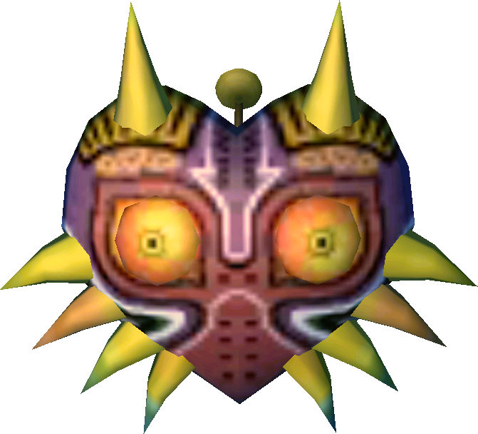 File:ALBW Majora's Mask Model.png - Zelda Wiki