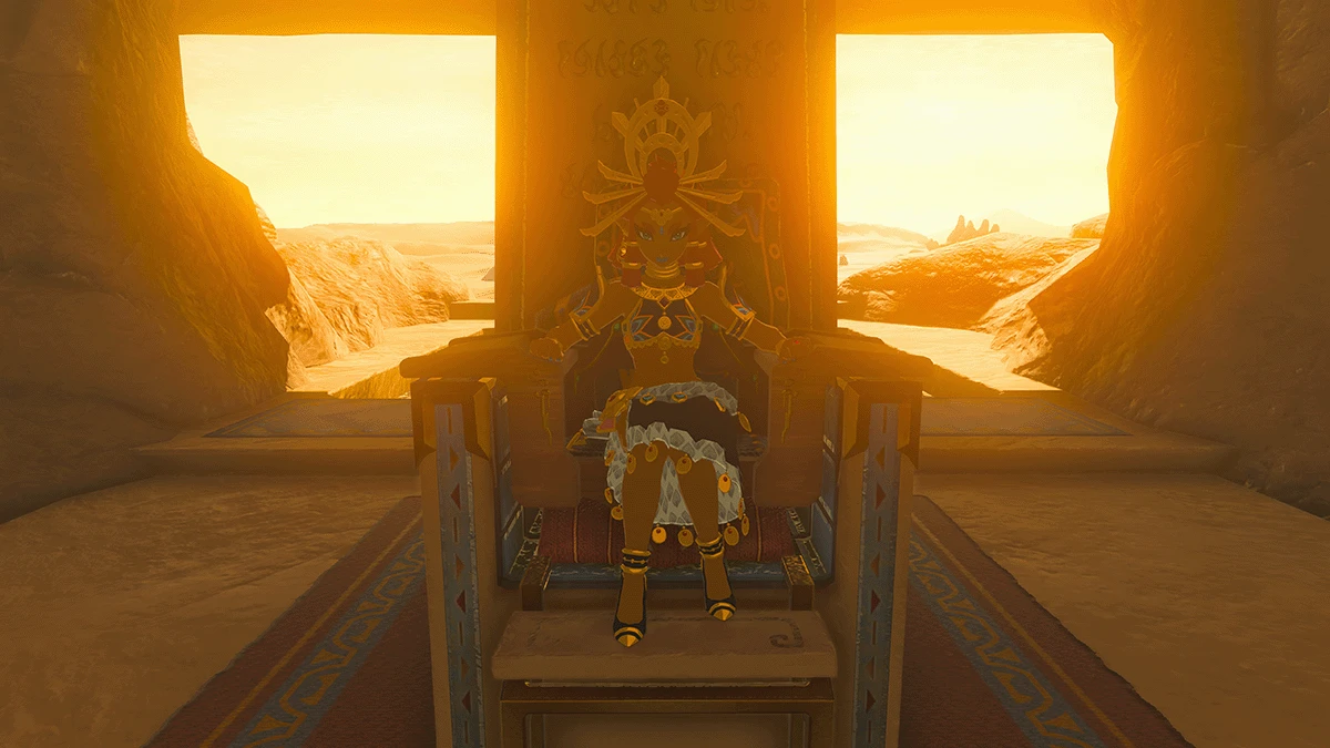 An Audience With Riju - Zelda Wiki