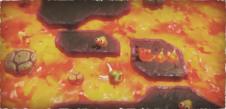 Floating on Fire - Zelda Wiki