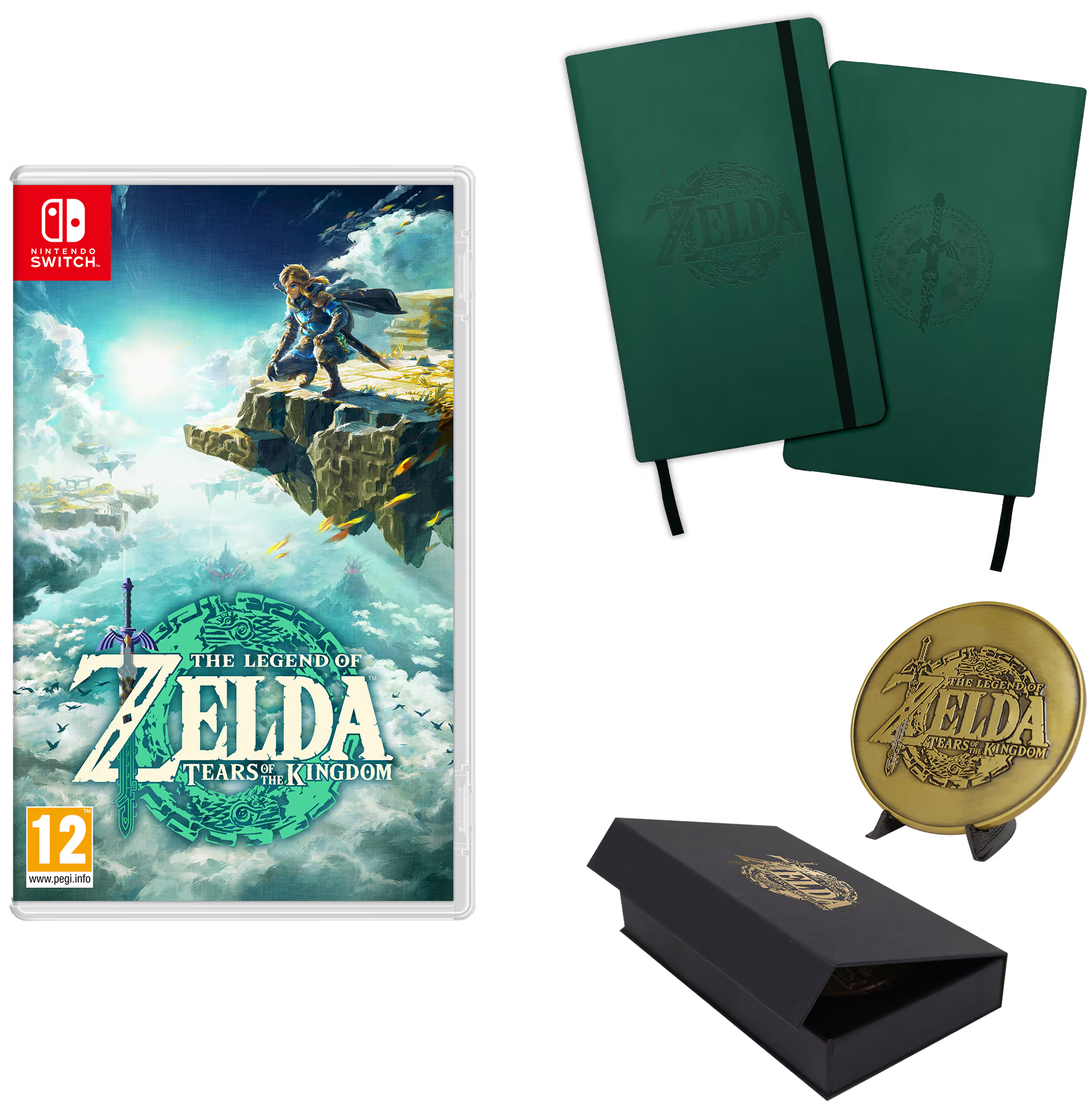 File:TotK EU Notebook and Collector's Medal Bundle.png - Zelda Wiki