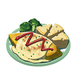 Cheesy Omelet - Zelda Wiki