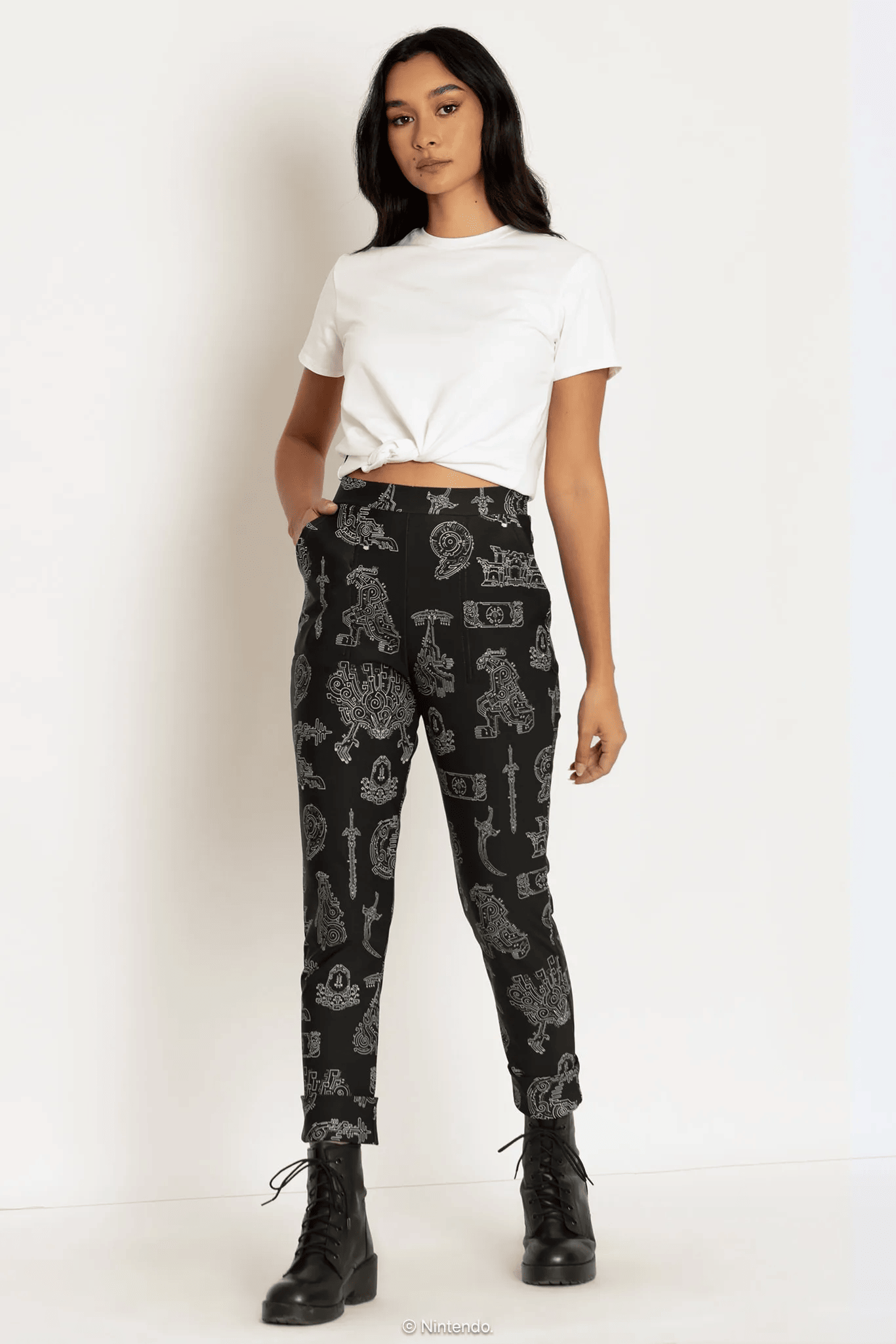 Geoglyphs Cuffed Pants - Zelda Wiki