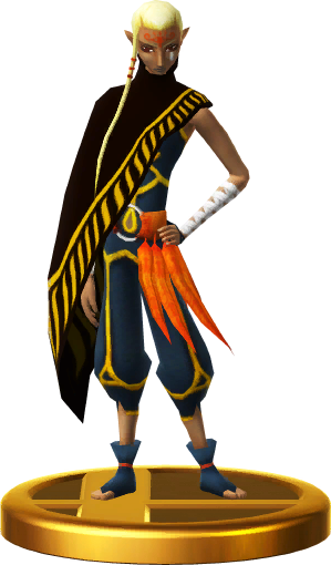 File:SSBfWU Impa (Skyward Sword) Trophy Model.png - Zelda Wiki