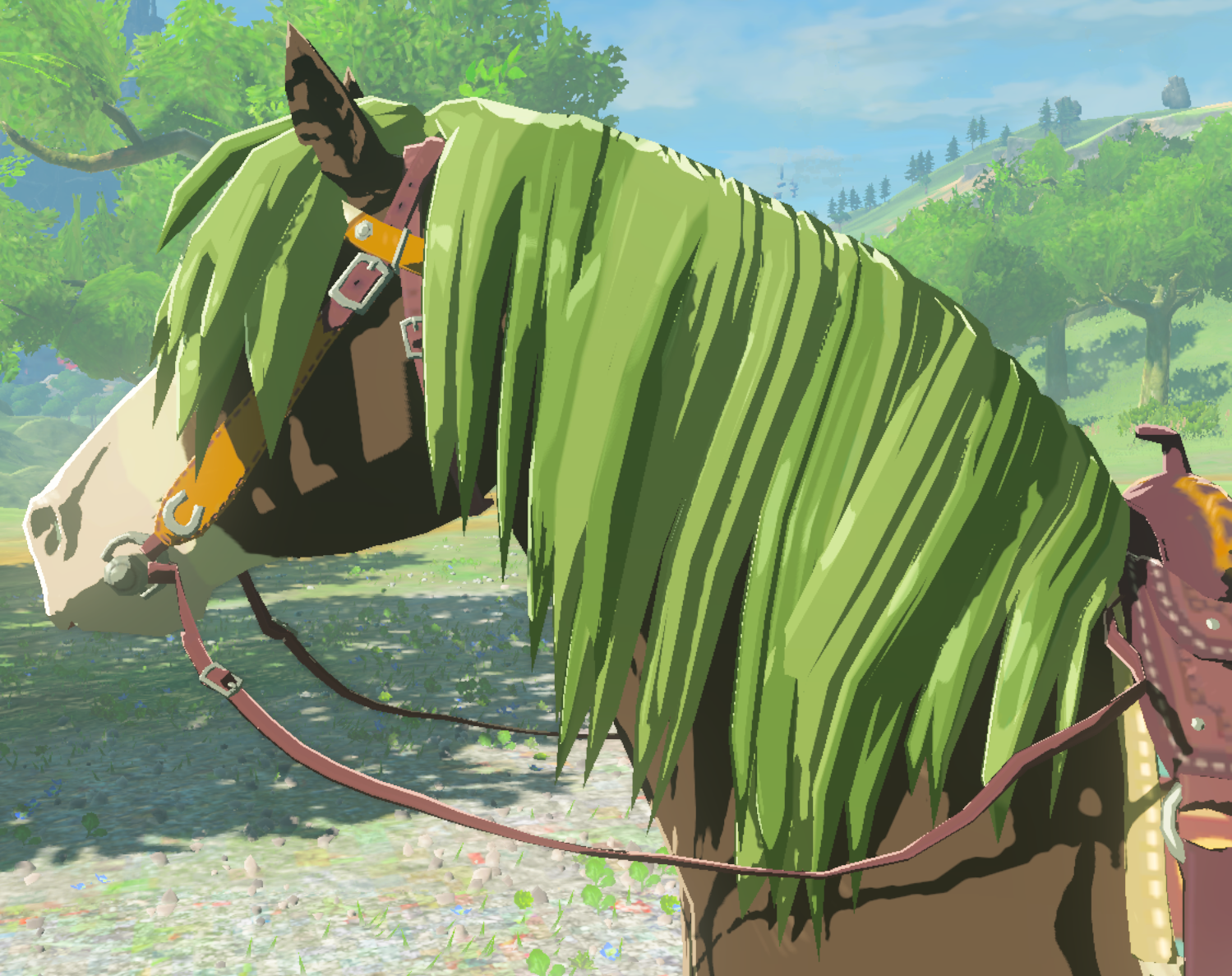Long Green Mane - Zelda Wiki