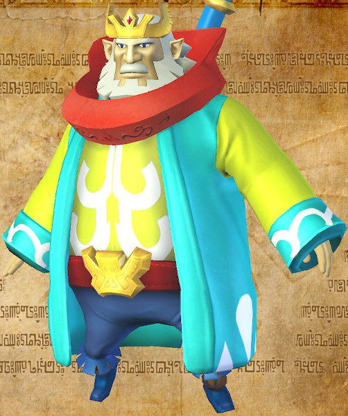 File:HWDE King Daphnes Standard Outfit (Great Sea) Model.png - Zelda Wiki