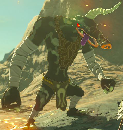 File:BotW Black Moblin Model.png - Zelda Wiki