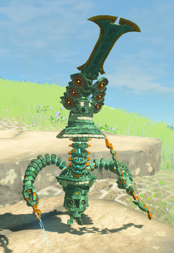 File:TotK Captain Construct II Model.png - Zelda Wiki