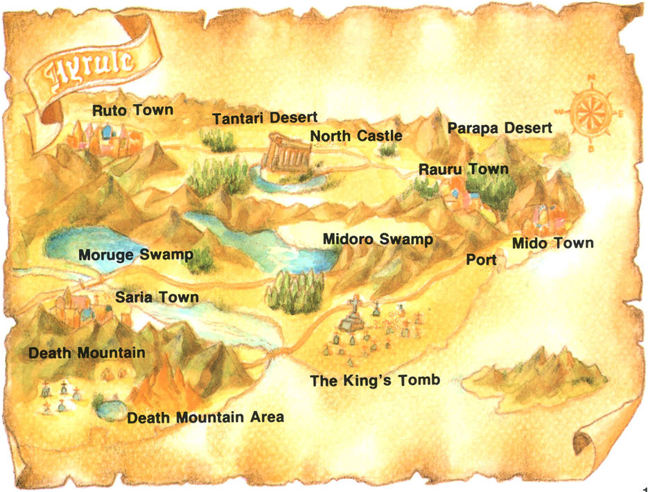 File:TAoL Hyrule Map Artwork.png - Zelda Wiki