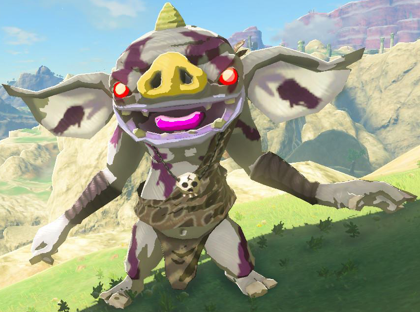 File:BotW Silver Bokoblin Model.png - Zelda Wiki