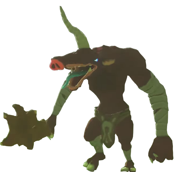 File:BotW Moblin Model.png - Zelda Wiki