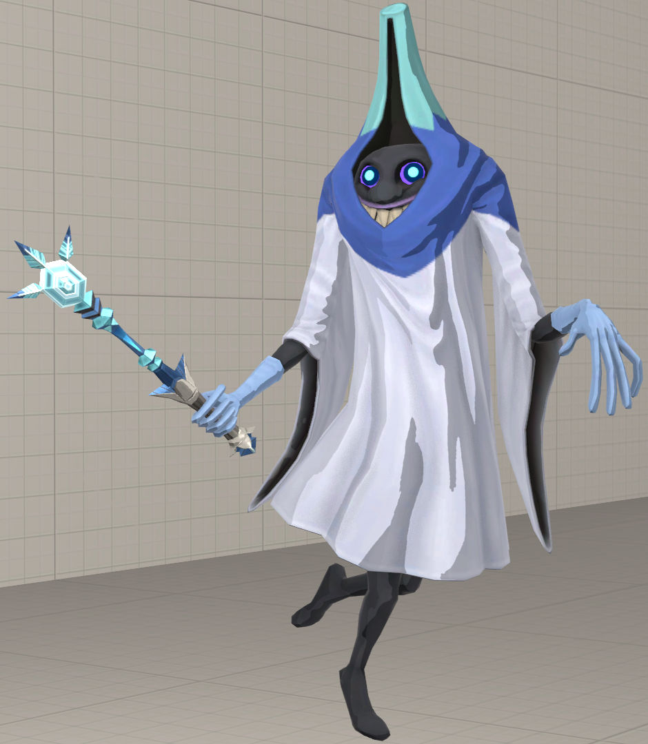 File:BotW Ice Wizzrobe Model.png - Zelda Wiki