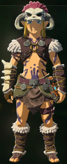 File:BotW Barbarian Set Model.png - Zelda Wiki