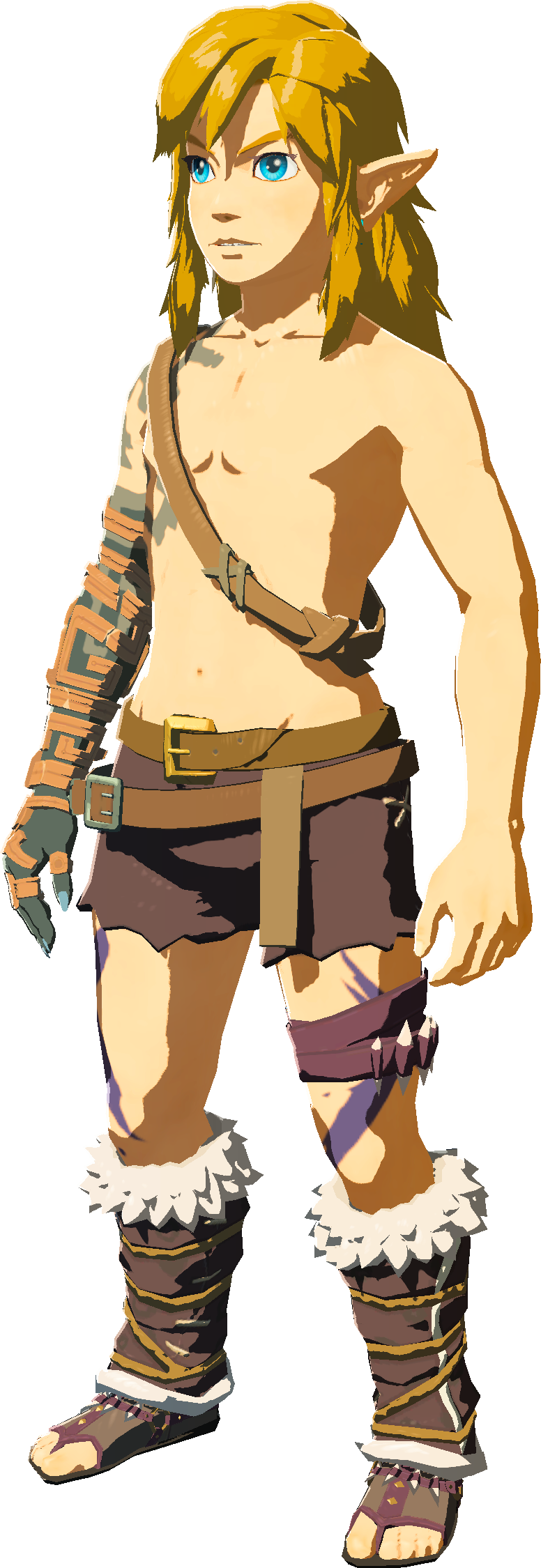 Barbarian Leg Wraps - Zelda Wiki