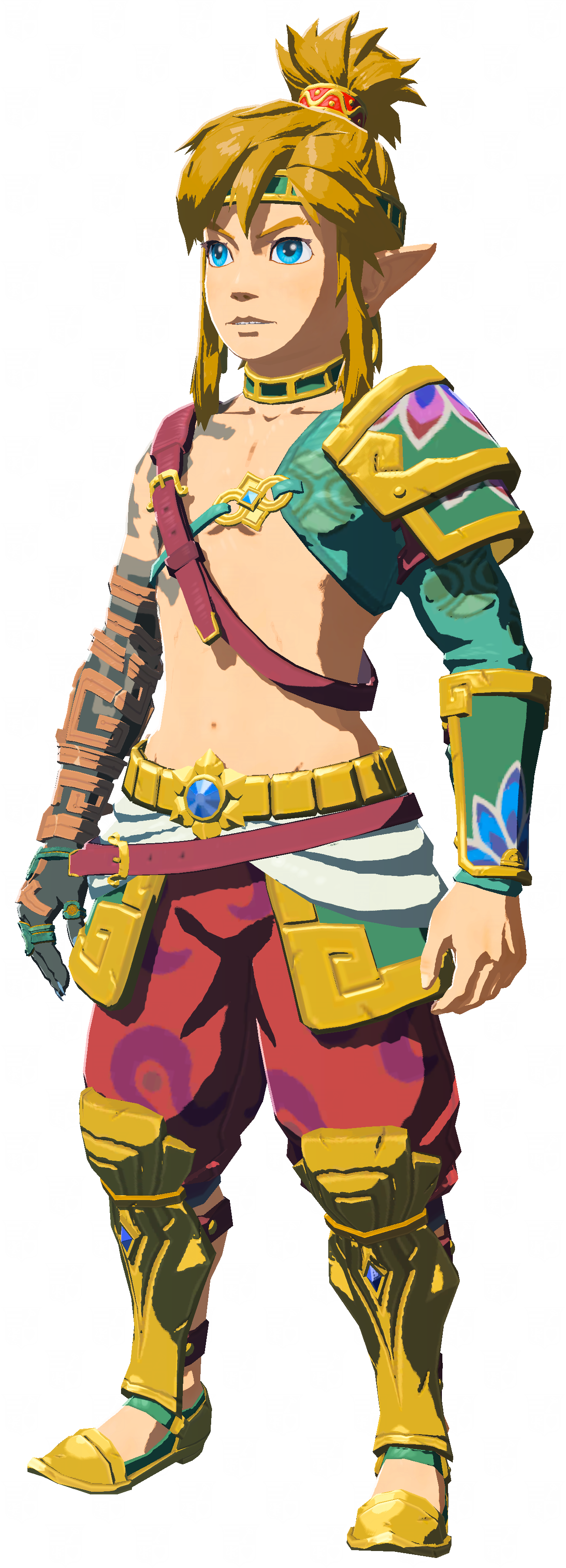 Desert Voe Set - Zelda Wiki
