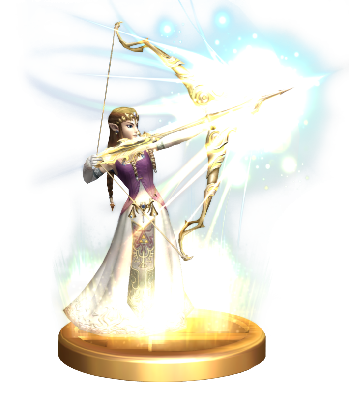 File:SSBB Light Arrow (Zelda) Trophy Model.png - Zelda Wiki