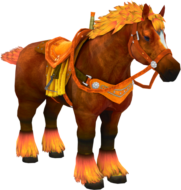 Stormy-Eyed Epona - Zelda Wiki