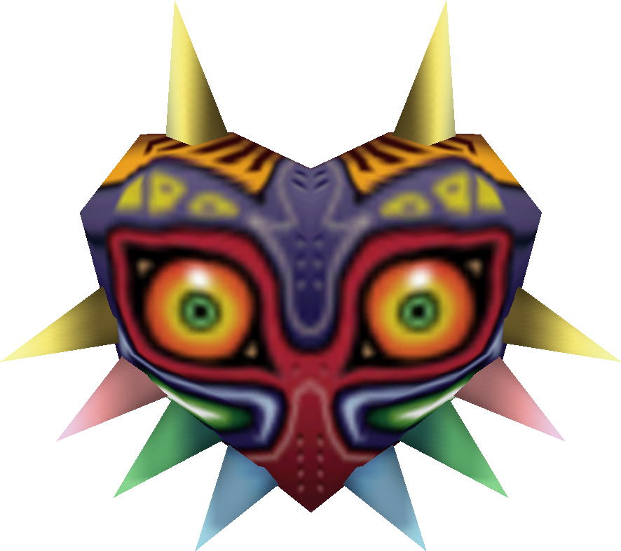 File:MM Majora's Mask Model.png - Zelda Wiki