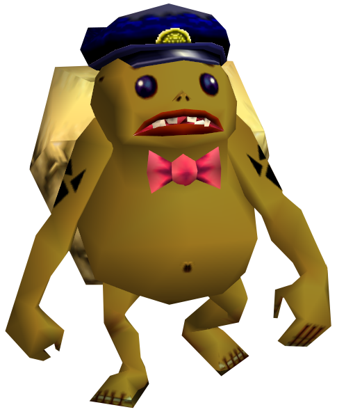 File:MM Link (Goron) Model.png - Zelda Wiki