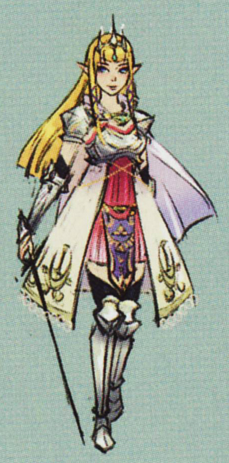 File:HW Zelda Concept Artwork 3.png - Zelda Wiki
