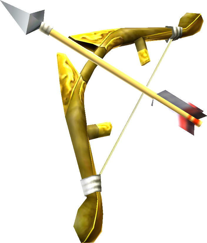 File:MM3D Hero's Bow Model.png - Zelda Wiki