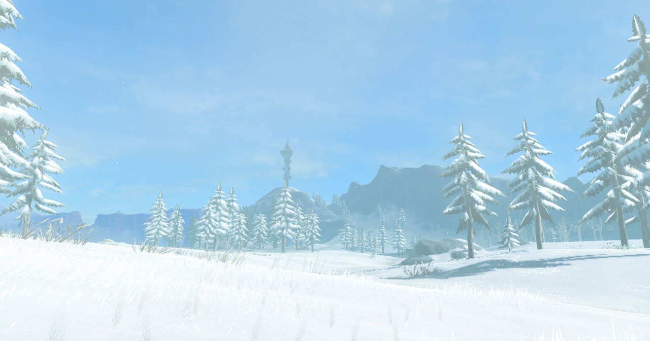 South Tabantha Snowfield - Zelda Wiki