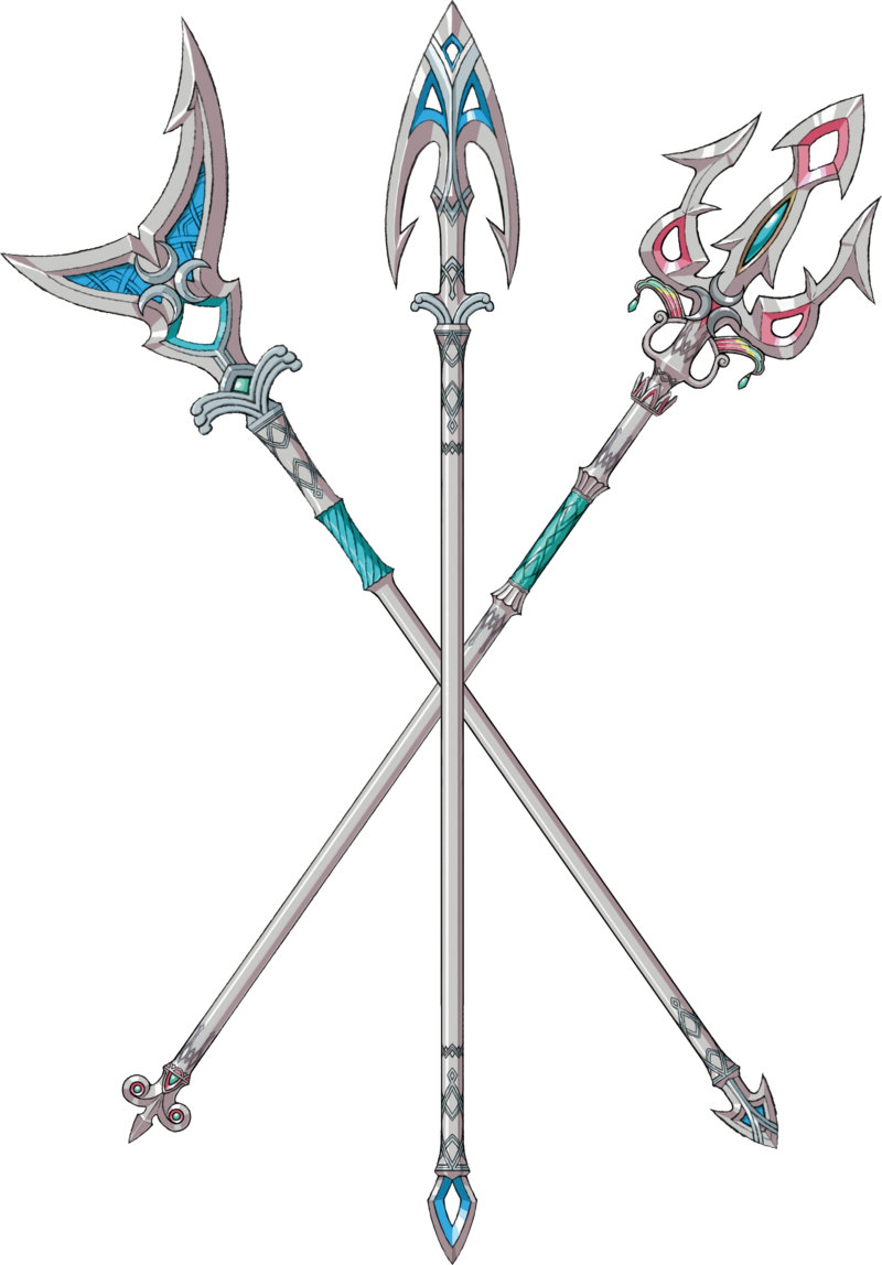 File:BotW Zora Spears Concept Artwork.png - Zelda Wiki