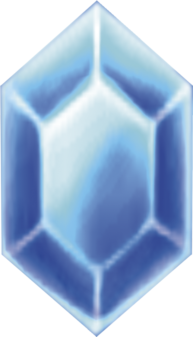 File:TP Blue Rupee Render.png - Zelda Wiki