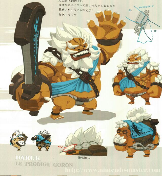 File:BotW Daruk Concept Artwork.jpg - Zelda Wiki