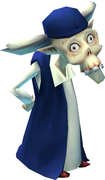 File:MM3D Professor Model.png - Zelda Wiki