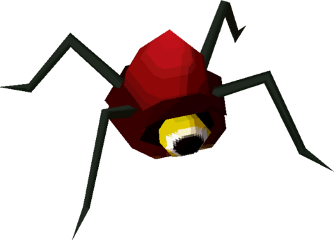 Red Tektite - Zelda Wiki