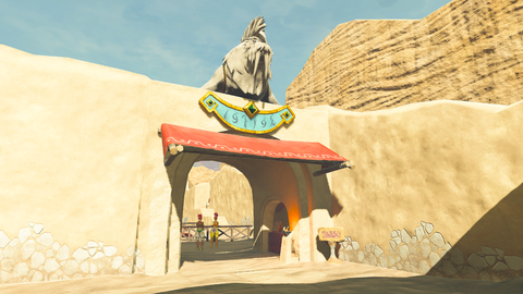 Sand-Seal Rental Shop East Gate Booth - Zelda Wiki