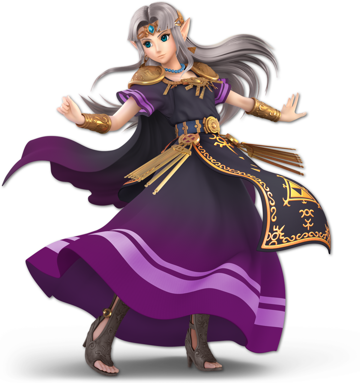 File:SSBU Zelda Render 6.png - Zelda Wiki