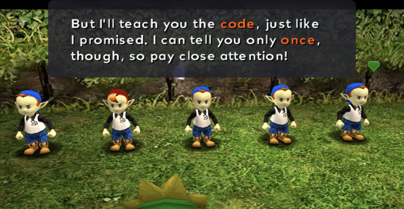 Secret Code - Zelda Wiki