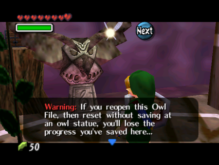 Saving - Zelda Wiki